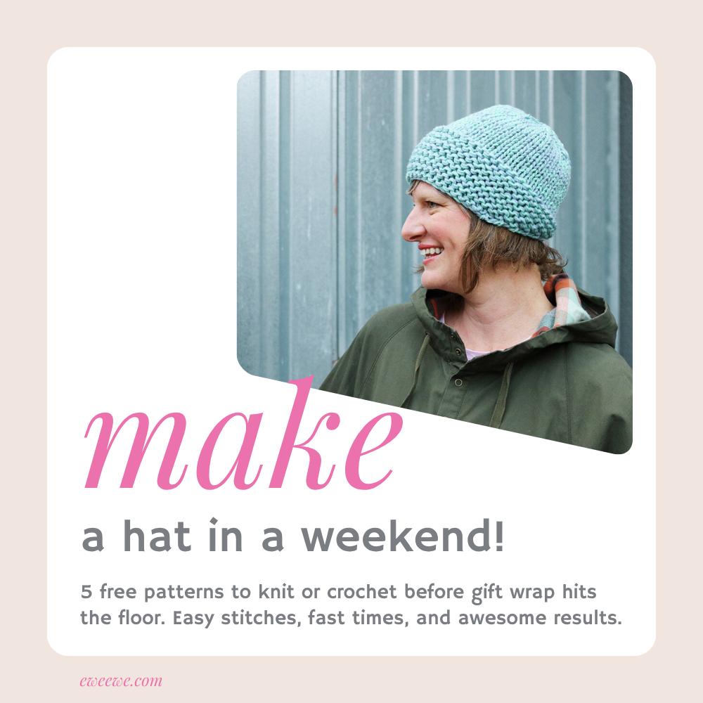 5 Free & Fast Hat Patterns to Knit and Crochet – Perfect for Holiday Gifts – Ewe Ewe Yarns