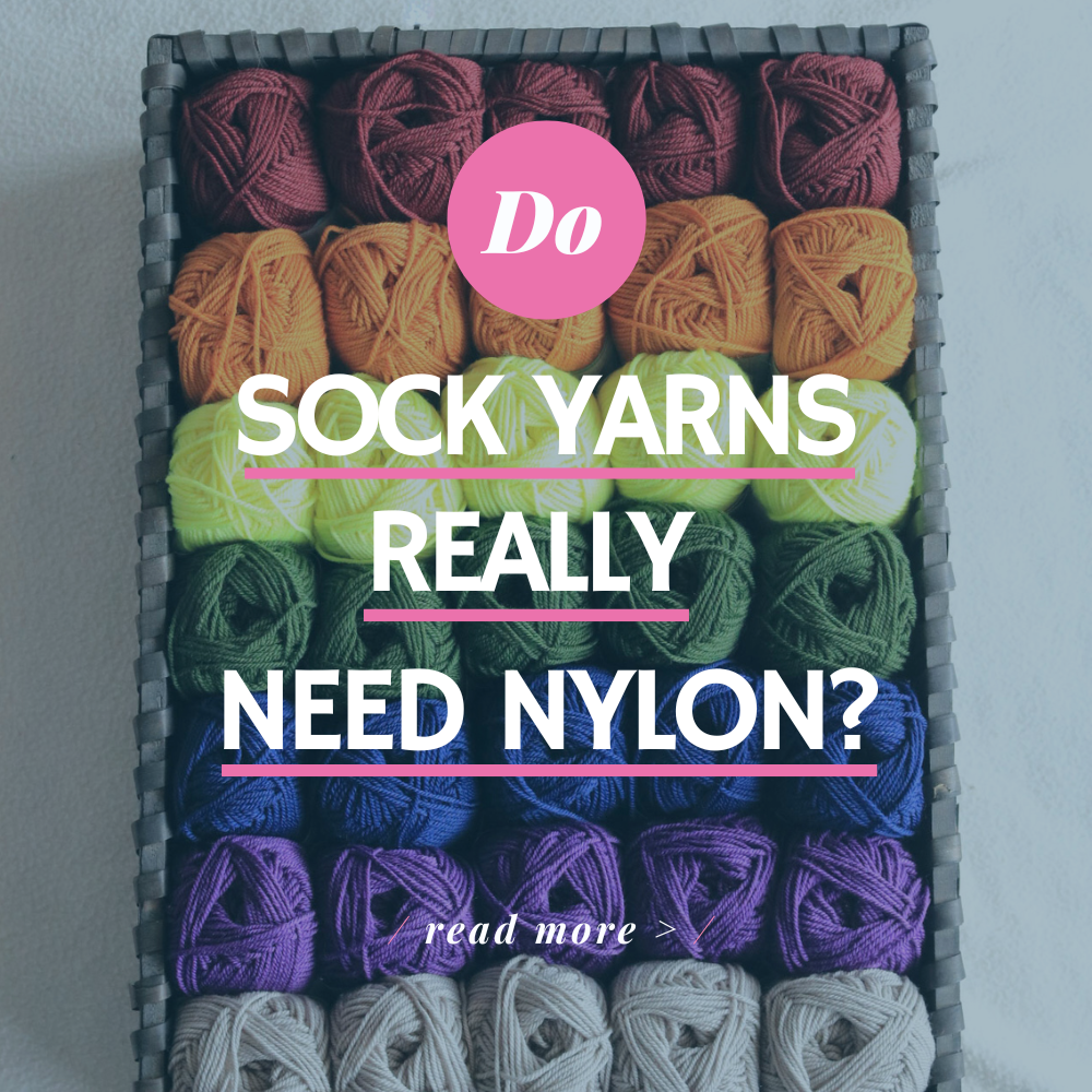 Do Socks Need Nylon? Why 100% Merino Wool Is Strong Enough – Ewe Ewe Yarns