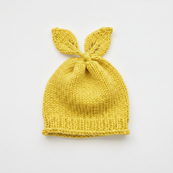 Petal & Leaf Hat PDF Knitting Pattern – Ewe Ewe Yarns