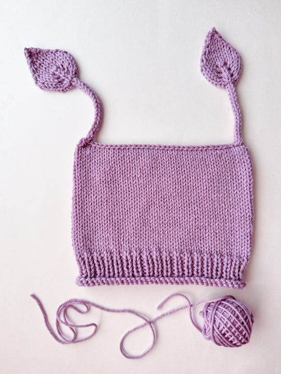 Petal & Leaf Hat PDF Knitting Pattern – Ewe Ewe Yarns