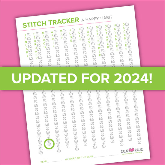 Knitting and Crochet Habit Tracker FREE Printable – Ewe Ewe Yarns