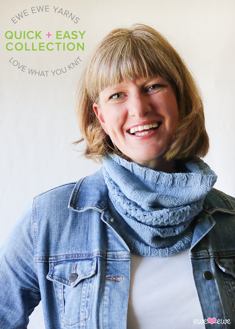 Clear Skies Cowl FREE Knitting Pattern – Ewe Ewe Yarns