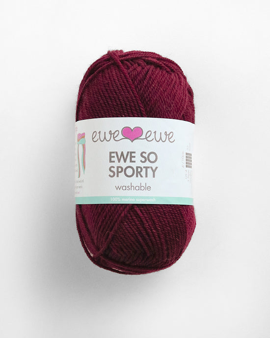 Ewe So Sporty Merino Yarn – Ewe Ewe Yarns